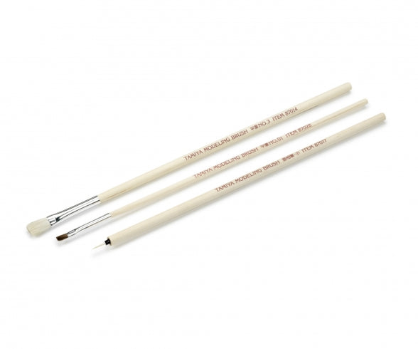 Tamiya - 87066 - Modeling Brush Basic Set – Stone Monkey