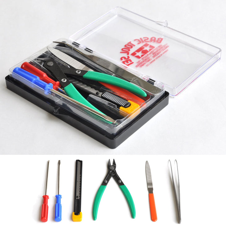 Tamiya - 74016 - Basic Tool Set – Stone Monkey