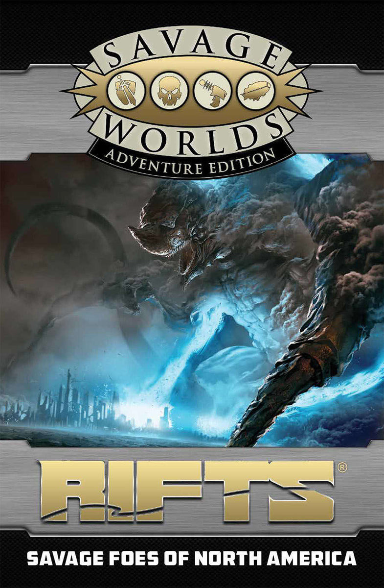 Rifts RPG - Savage Foes of North America- Savage Worlds – Stone Monkey