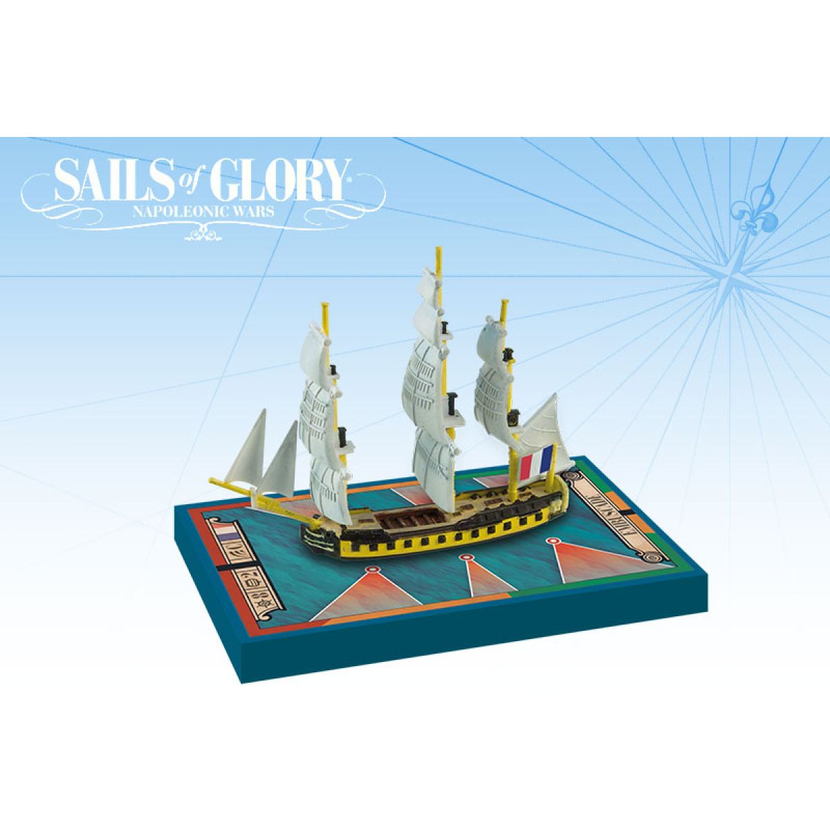 Sails of Glory - HMS Orpheus 1780 / HMS Amphion 1780 – Stone Monkey