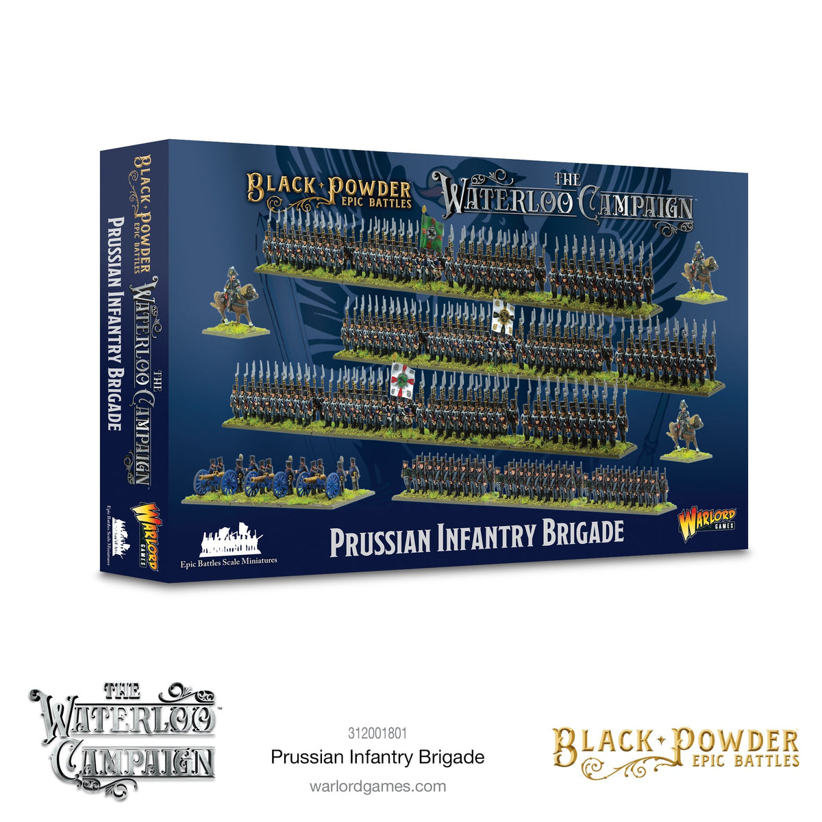 Black Powder Epic Battles: Waterloo - Prussian Infantry Brigade – Stone ...