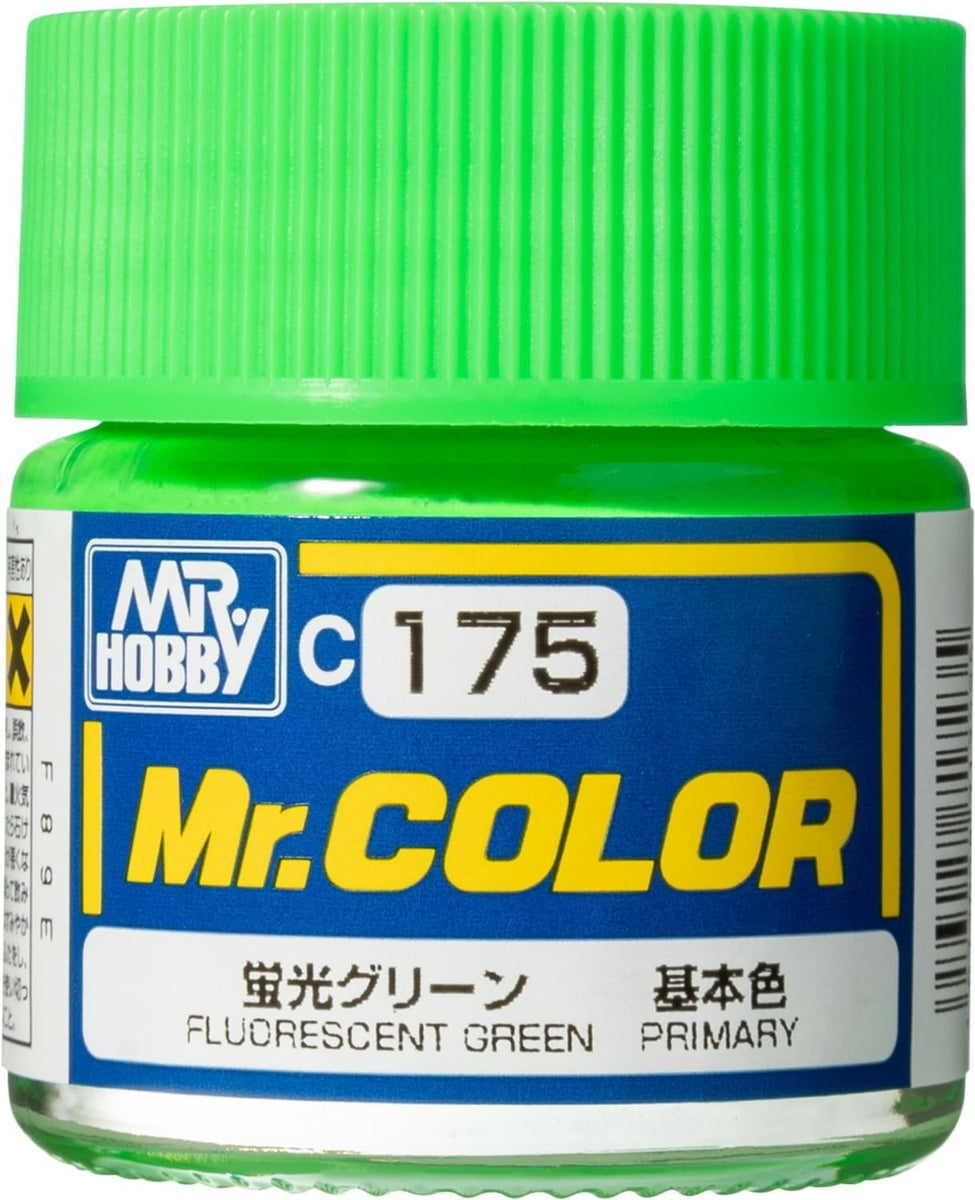 Mr Hobby - C175 - Mr Color Fluorescent Green Gloss - 10ml – Stone Monkey