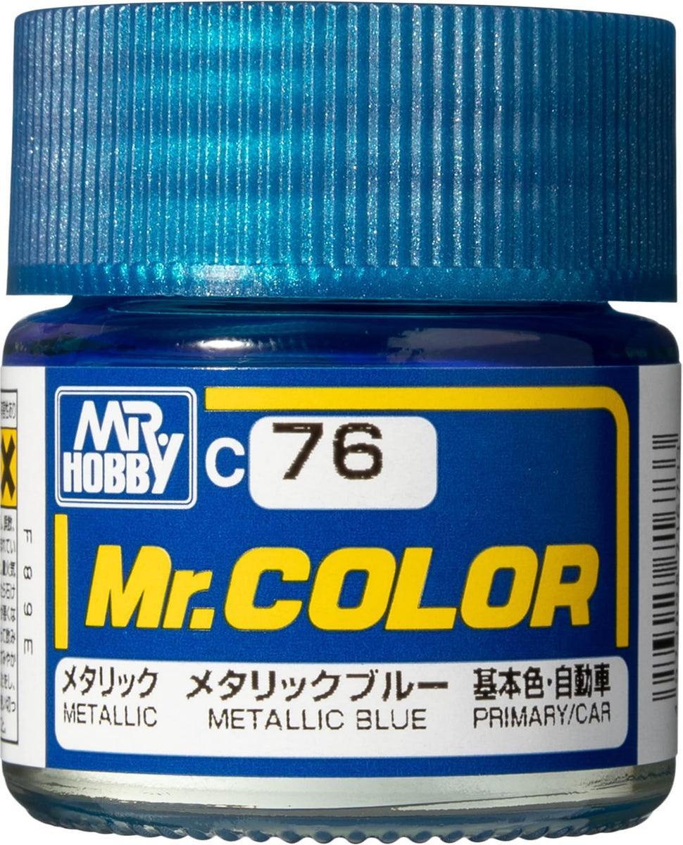 Mr Hobby - C76 - Mr Color Metallic Blue Metallic - 10ml – Stone Monkey