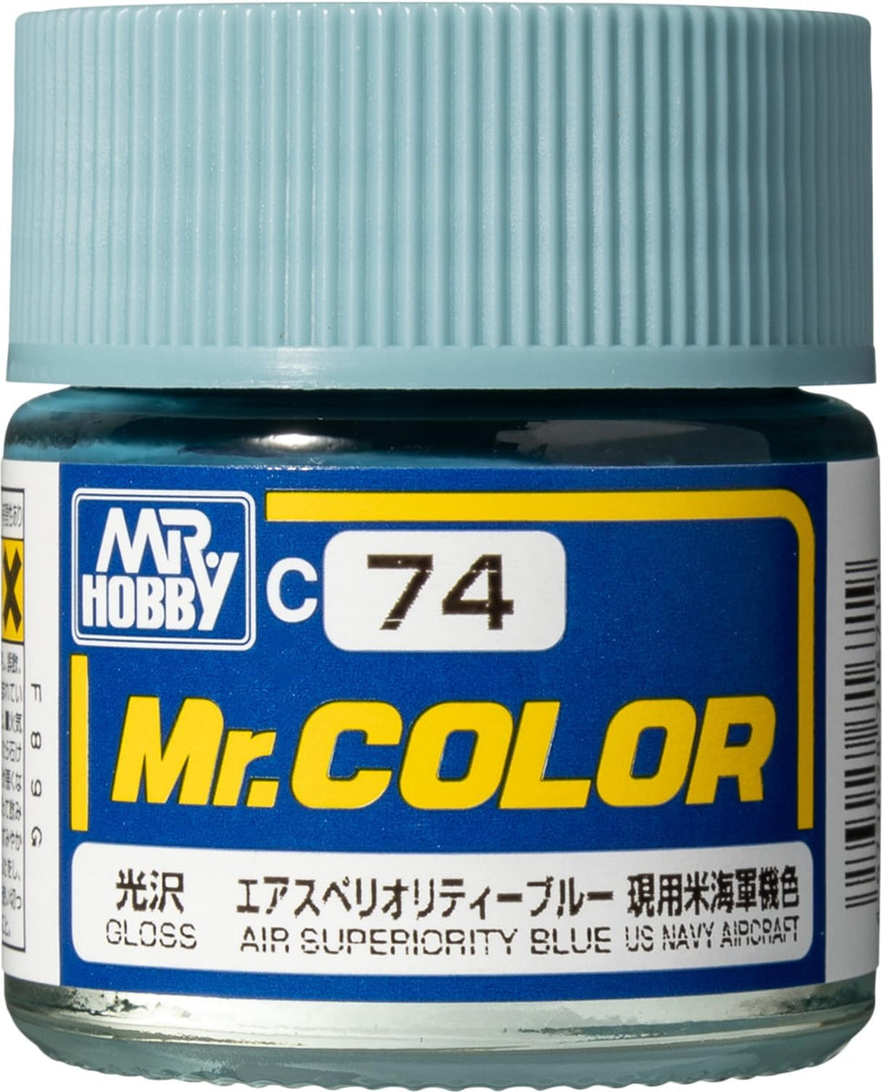 Mr Hobby - C74 - Mr Color Air Superiority Blue Gloss - 10ml – Stone Monkey
