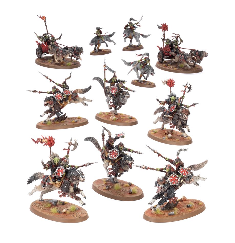 Gloomspite Gitz – Snarlpack Huntaz: Spearhead – Stone Monkey