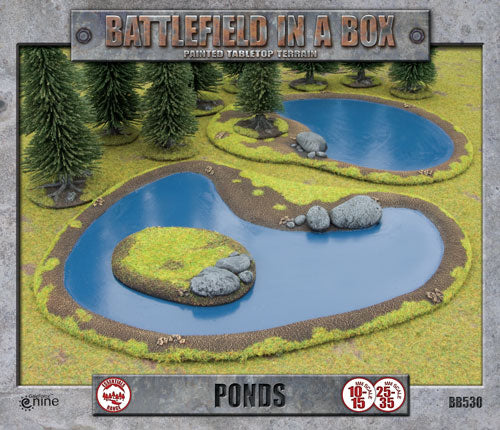 Battlefield in a Box: Battlefields - Ponds - GF9BB530 – Stone Monkey