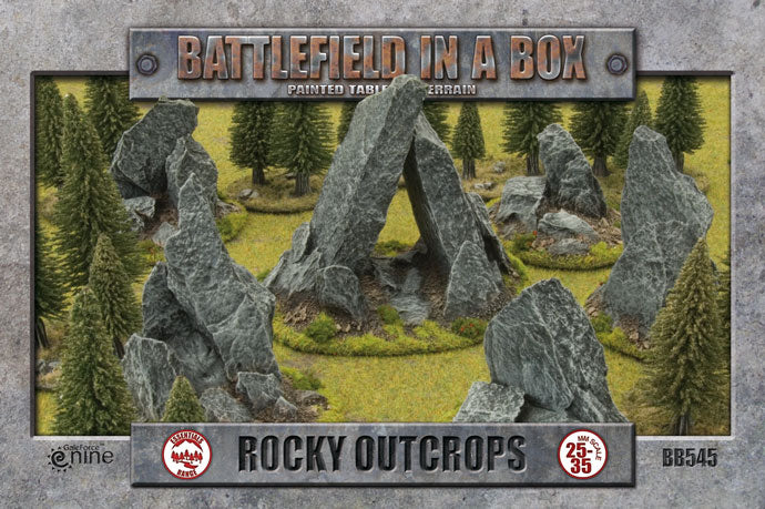 Battlefield in a Box: Rock Outcrops - GF9BB545 – Stone Monkey