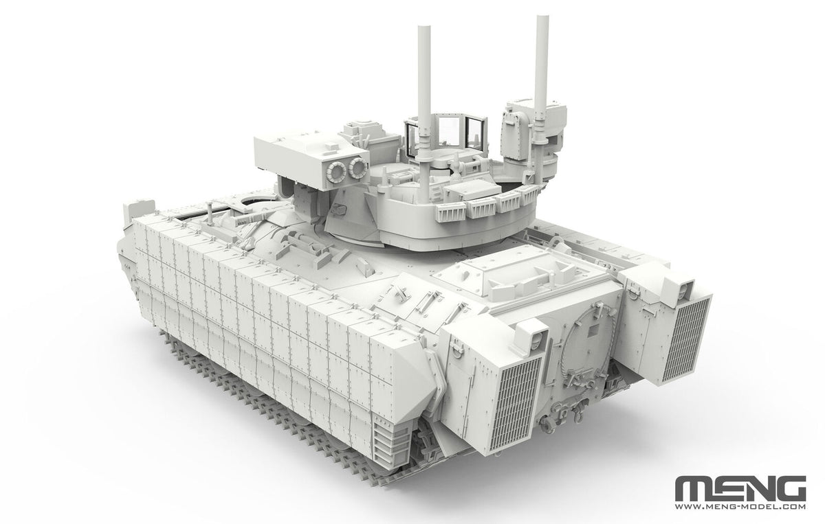 Meng - 72-005 - 1/72 U.S. M2A3 Bradley w/ BUSK III Plastic Model Kit ...