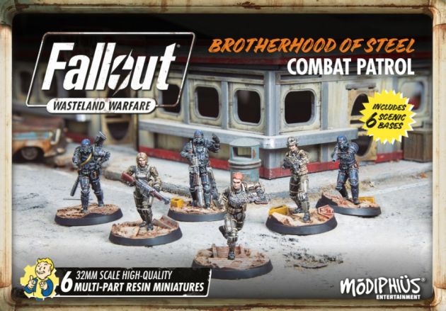 Fallout Wasteland Warfare - Brotherhood of Steel: Combat Patrol – Stone ...