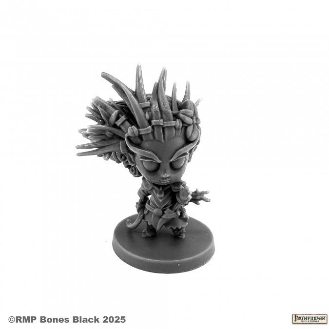 Reaper - 89057 - Pathfinder Bones USA: Lini, Iconic Chibi Druid – Stone ...