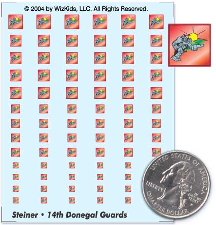 Battletech - Decals - Inner Sphere - Steiner - 14th Donegal Guards ...