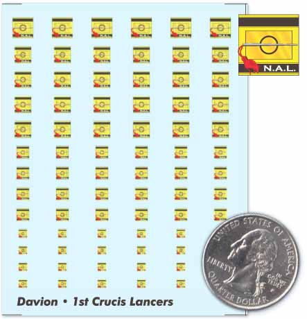 Battletech - Decals - Inner Sphere - House Davion - Crucis Lancers - 1 ...