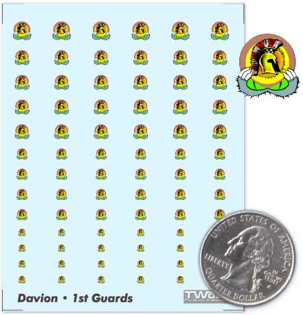 Battletech - Decals - Inner Sphere - House Davion - 1st Davion Guard ...