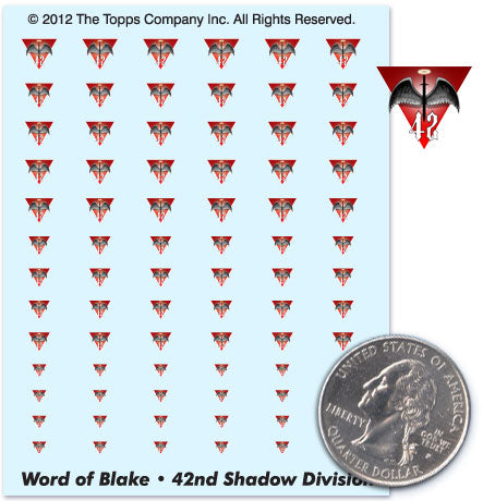 Battletech - Decals - Inner Sphere - Word of Blake - 42nd Shadow Divis ...