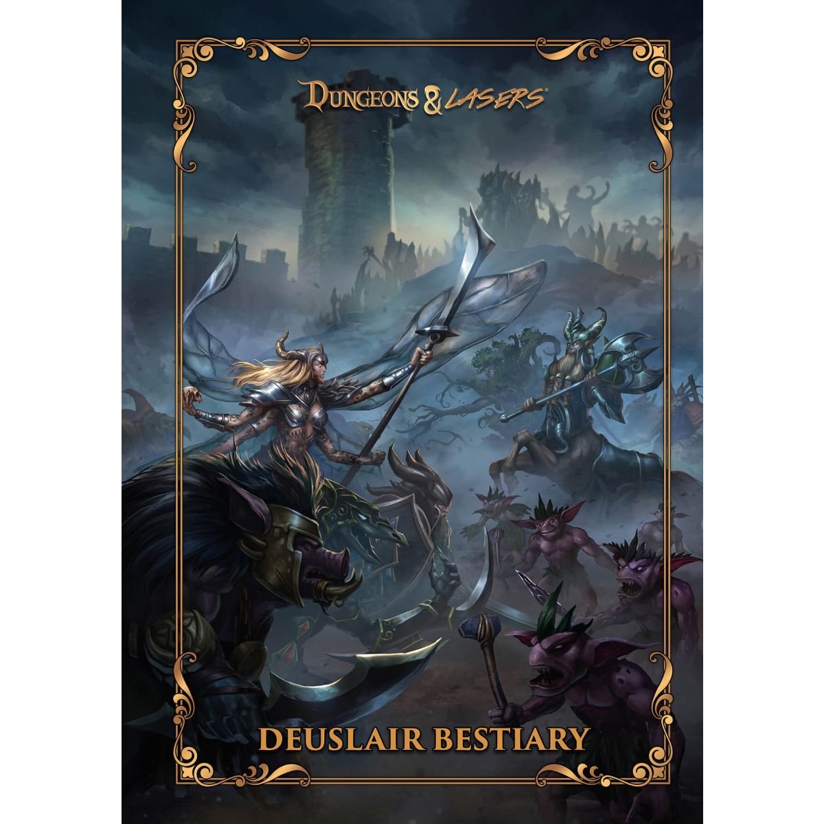 Dungeons & Lasers: The World of Deuslair: Bestiary Book (HC) – Stone Monkey