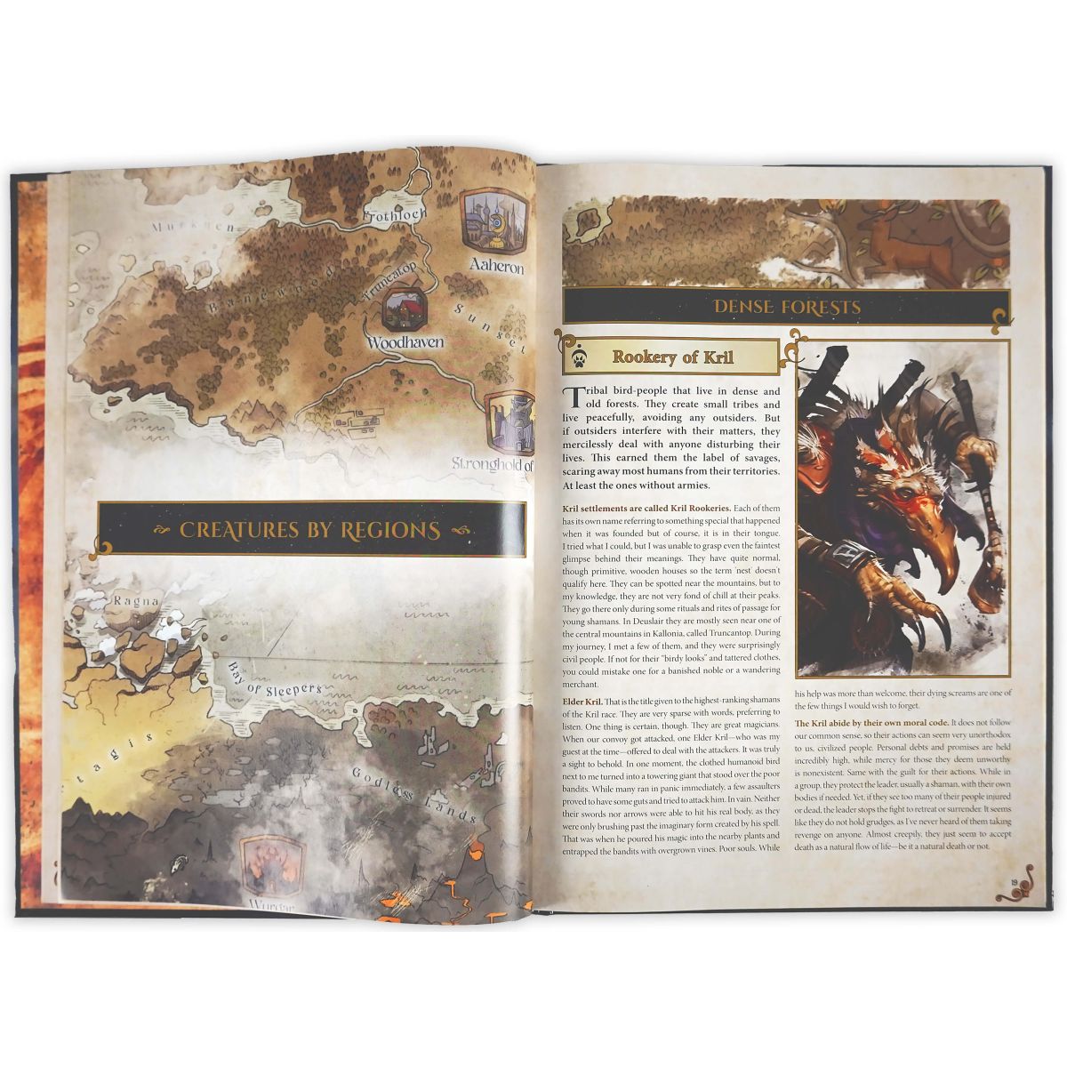 Dungeons & Lasers: The World of Deuslair: Bestiary Book (HC) – Stone Monkey