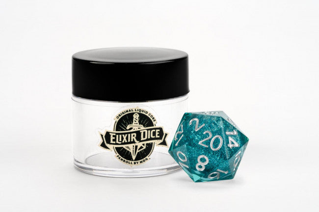 Fanroll: MDG Individual d20 Dice: Liquid Core Mana Extract – Stone Monkey