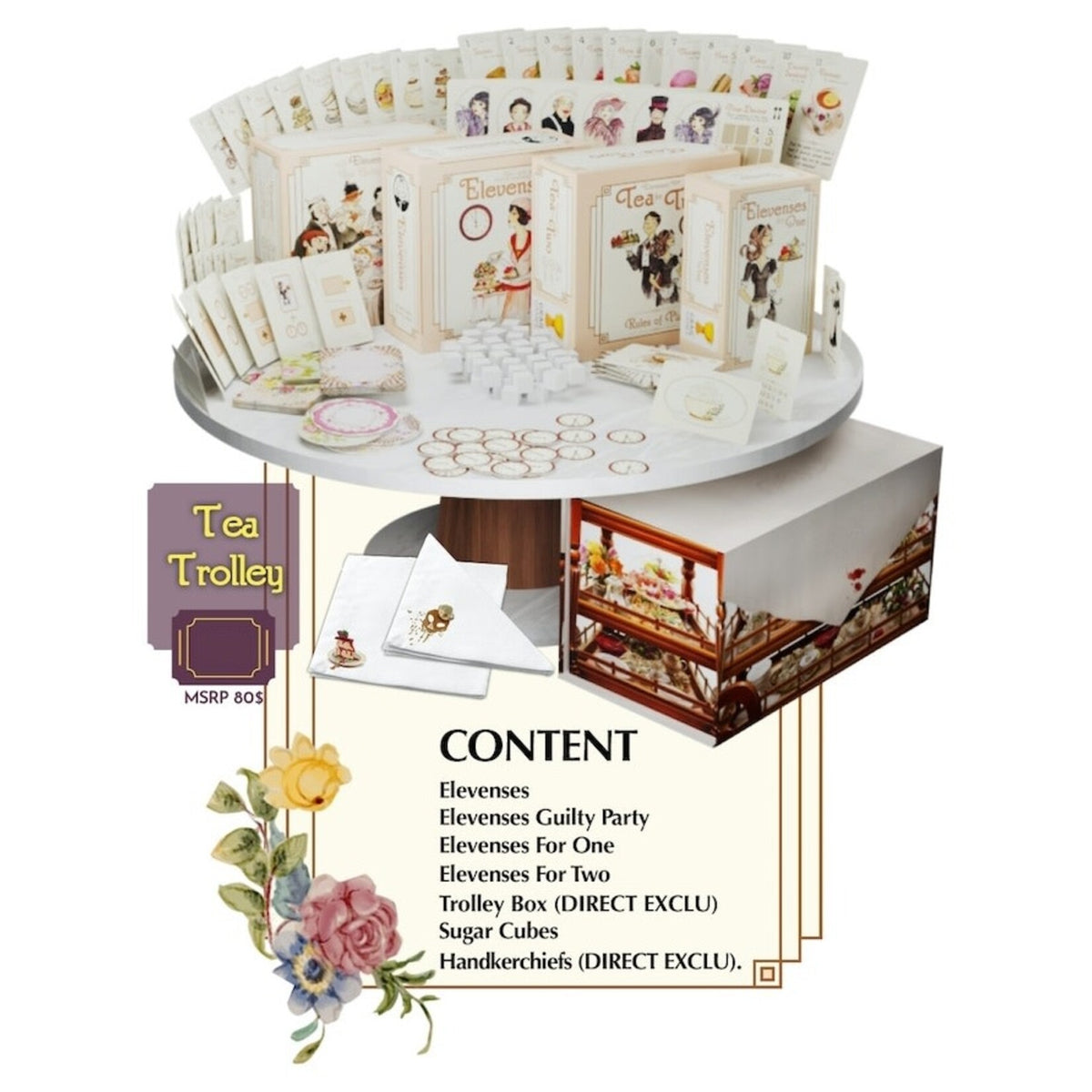 Elevenses: Tea Trolley Collection – Stone Monkey