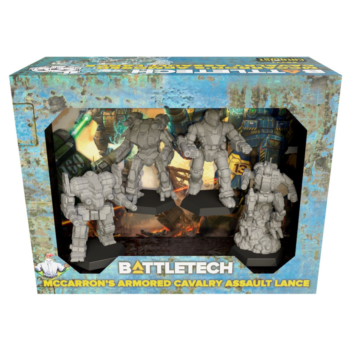 BattleTech - Forcepack - McCarron's Armored Cavalry Assault Lance ...