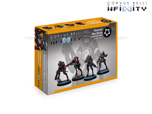 Infinity: Combined Army - Shasvastii Nox Troops – Stone Monkey