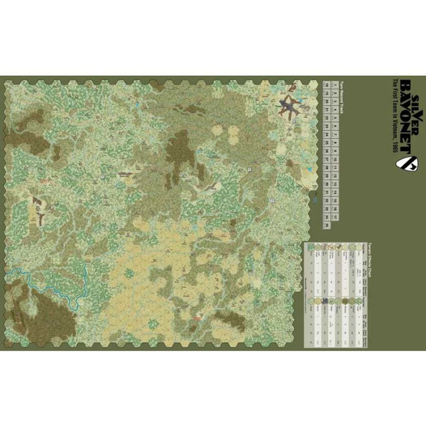 Silver Bayonet - Mounted Map – Stone Monkey