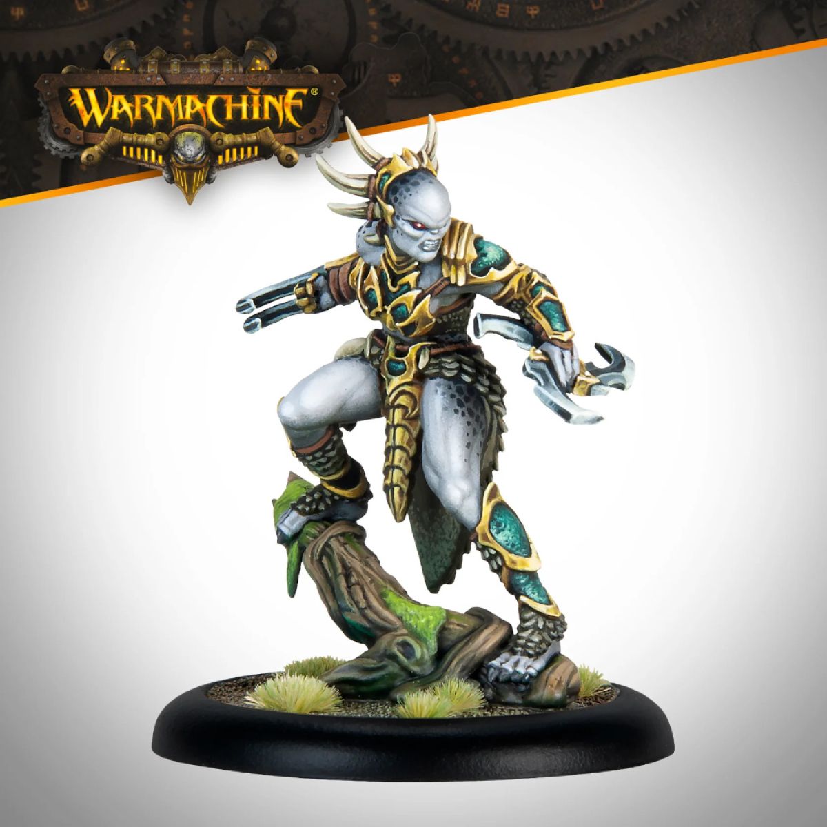 Warmachine: Mercenary: Nissak, Totem Huntress Champion - SFIK-MER094 ...