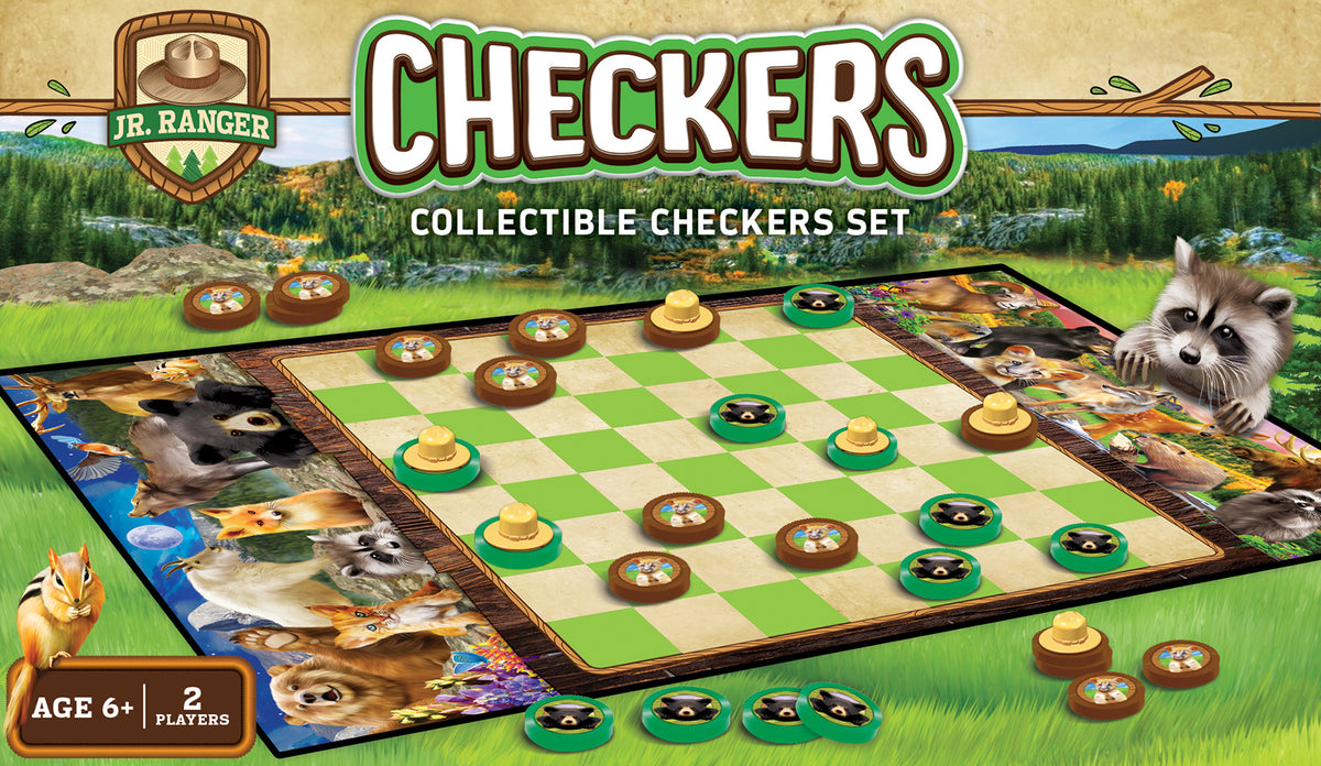 Masterpieces Checkers Jr Ranger National Parks – Stone Monkey