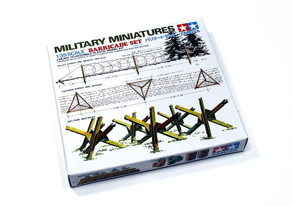 Tamiya - 35027 - 1/35 Barricade Set – Stone Monkey