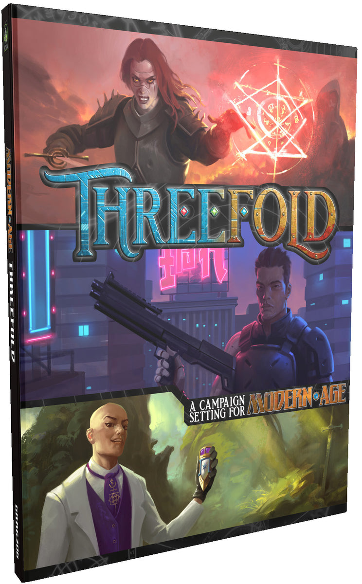 Modern Age RPG Threefold – Stone Monkey