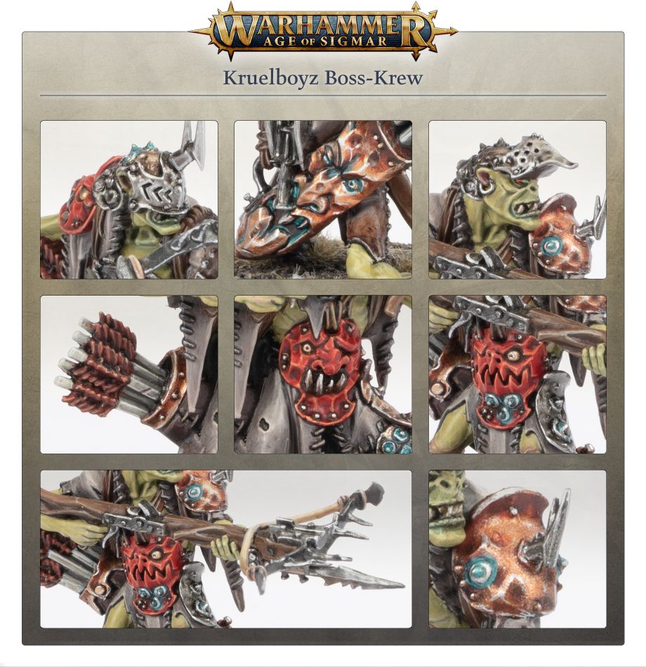 Orruk Warclans: Kruleboyz Boss-Krew – Stone Monkey