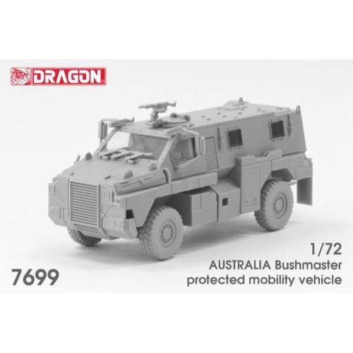 Dragon 1/72 Bushmaster Protected Mobility Vehicle Plastic Model Kit Au ...