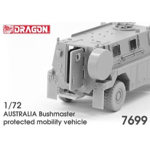 Dragon 1/72 Bushmaster Protected Mobility Vehicle Plastic Model Kit Au ...