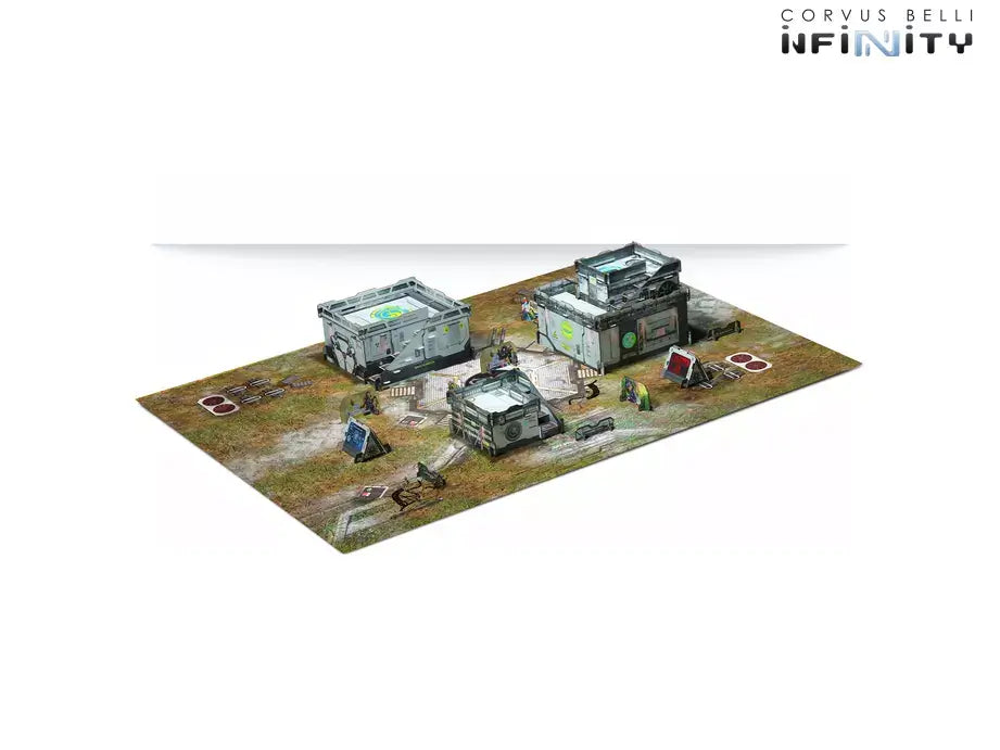 Infinity: Scenery - Darpan Xeno-Station Scenery Pack – Stone Monkey