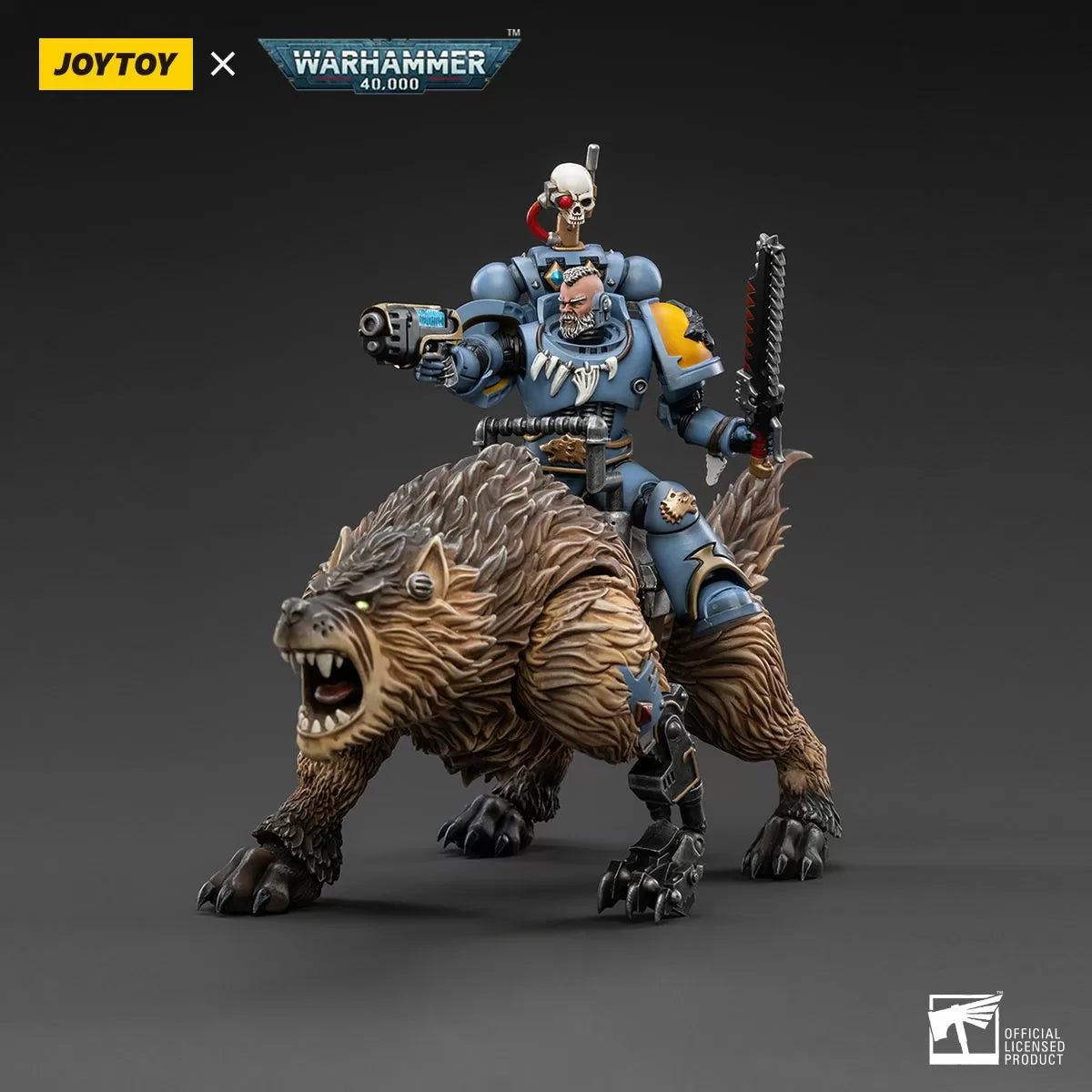 JoyToy 1/18 Scale Space Wolves Thunderwolf Cavalry Bjane – Stone Monkey