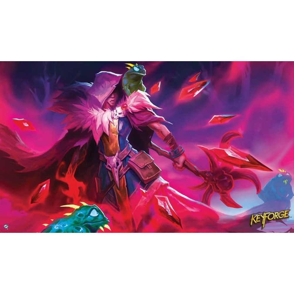 Keyforge Xenos Bloodshadow Play Mat – Stone Monkey