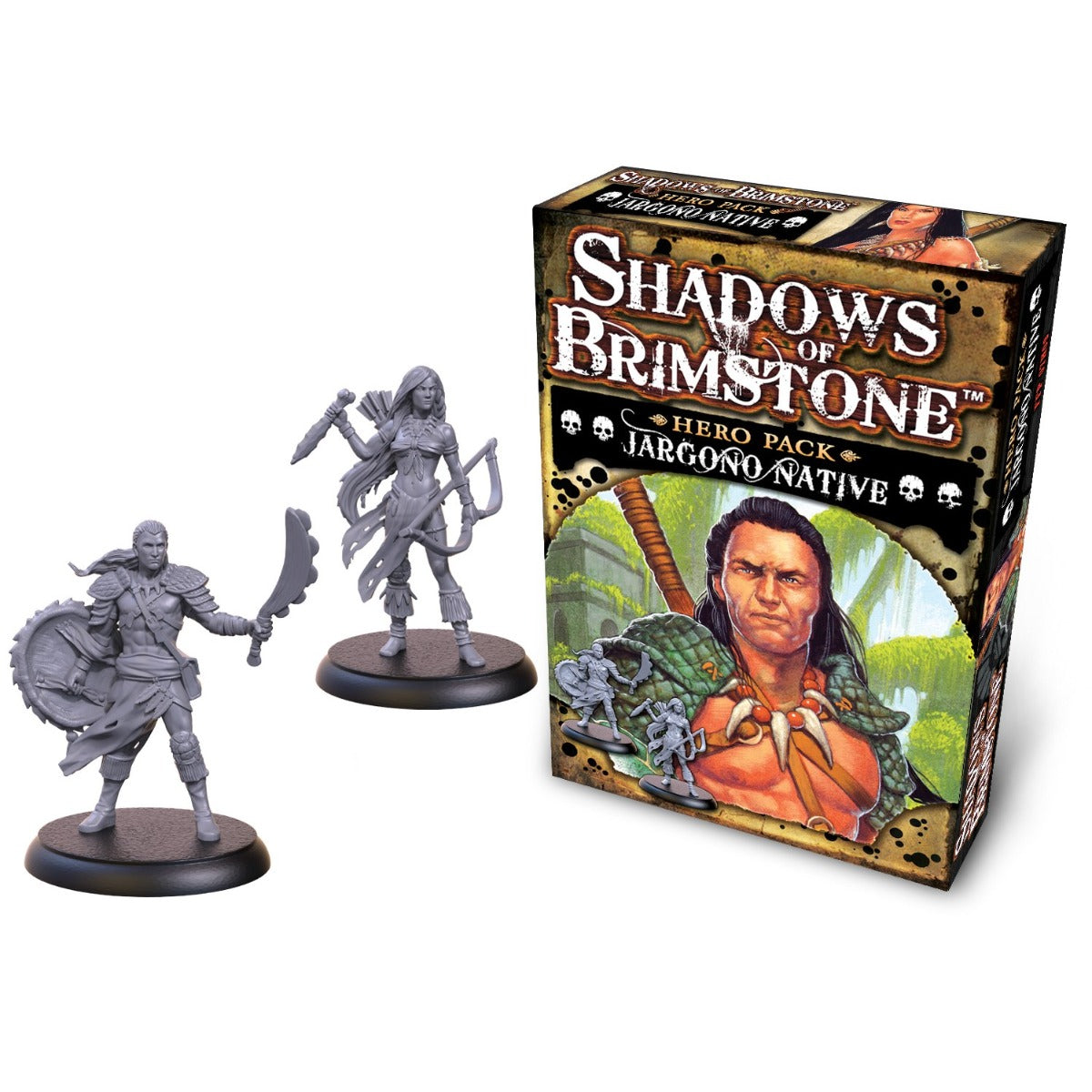 Shadows of Brimstone Hero Pack - Jargono Native – Stone Monkey